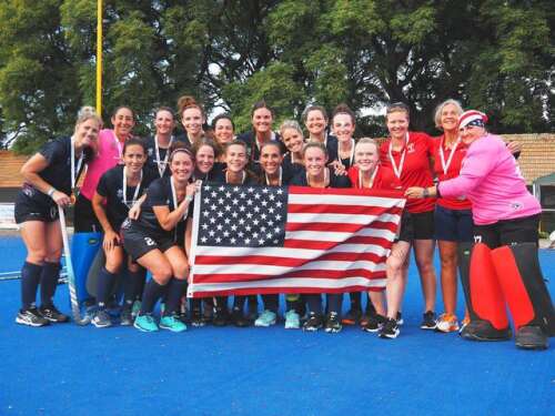 Amy Krompinger Helps Masters Field Hockey Team Win Silver Medal In Pan ...