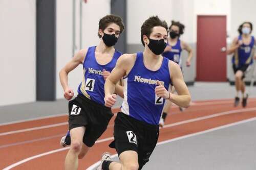 Track Teams Compete In First Meet Of Winter Season – The Newtown Bee