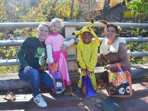 Spirited Families Stream Into Sandy Hook For Saturday Halloween Walk ...