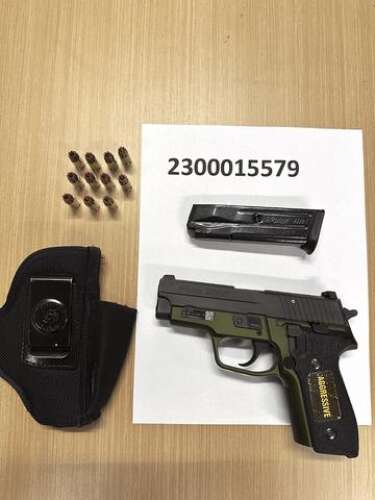 Security Guard Arrested At High School For Gun Possession – The Newtown Bee