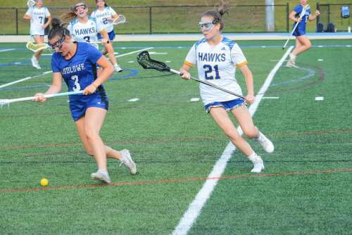 Girls’ Lacrosse Season Ends As Rematch With Falcons Goes The Other Way – The Newtown Bee