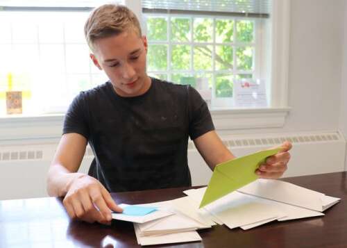Student’s Letter Writing Campaign Encourages Sending Hugs From Home ...