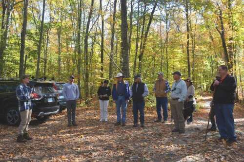 DEEP Tour Educates Public About Paugussett State Forest Timber Harvest ...