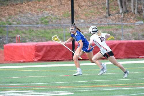 Girls’ Lacrosse Team Uses First-Half Dominance To Edge Masuk On The Road – The Newtown Bee